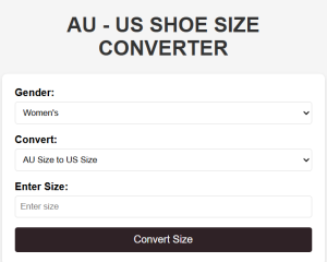 Australian Shoe Size to US: Easy Conversion Guide + Fit Tips